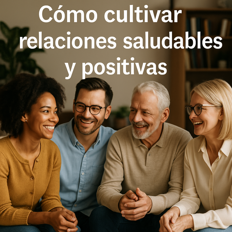 Cómo cultivar relaciones saludables y positivas - jornadasmentais.com