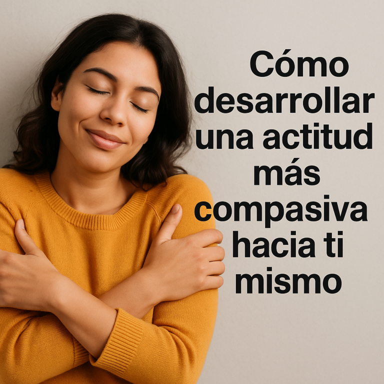 Cómo desarrollar una actitud más compasiva hacia ti mismo ...